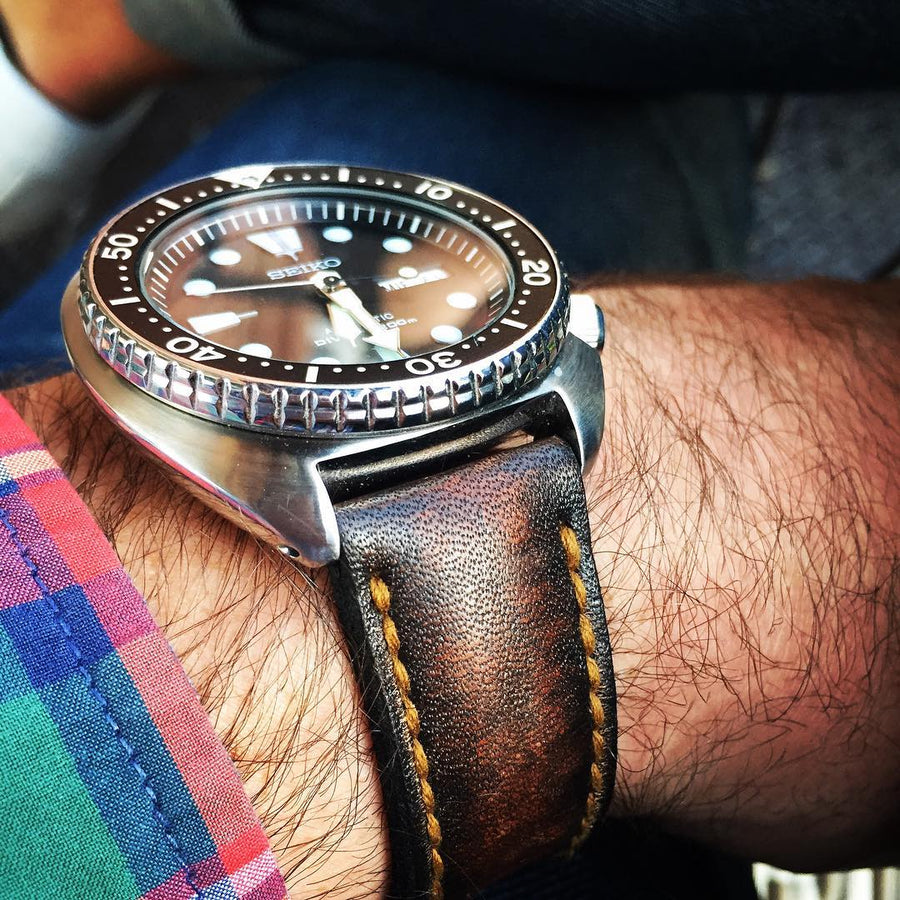Seiko Leather Straps – GunnyStore