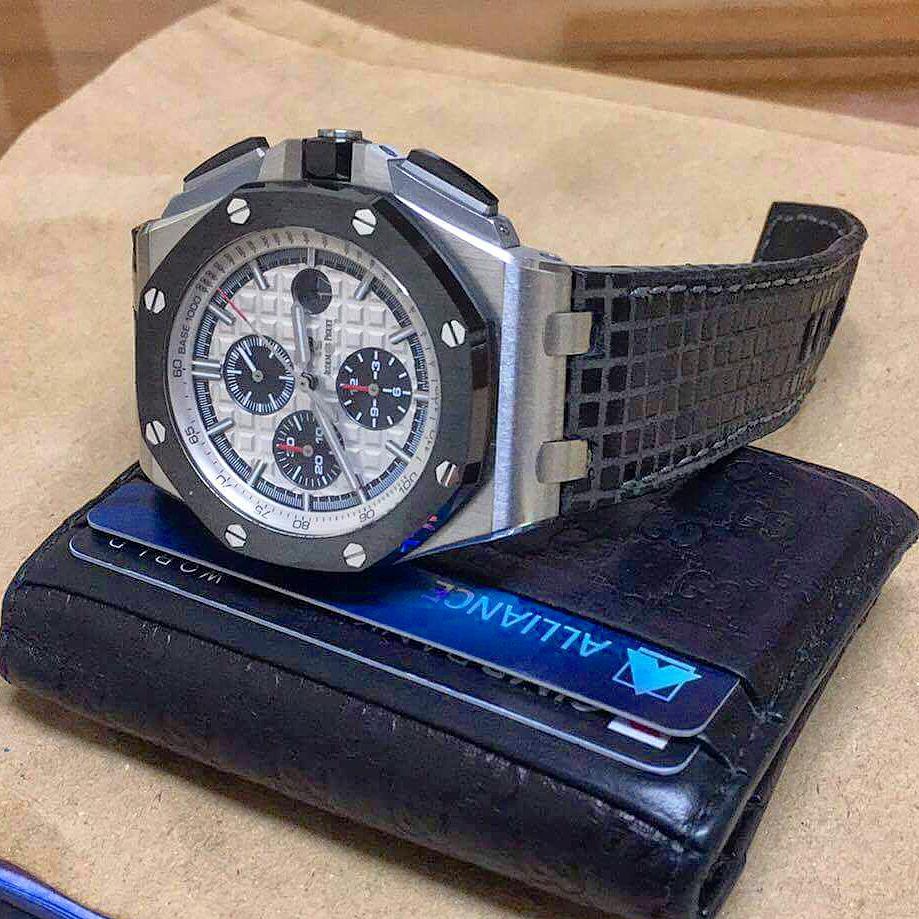 Ready stock AP ROO 44mm - AP Chessboard Black – GunnyStore