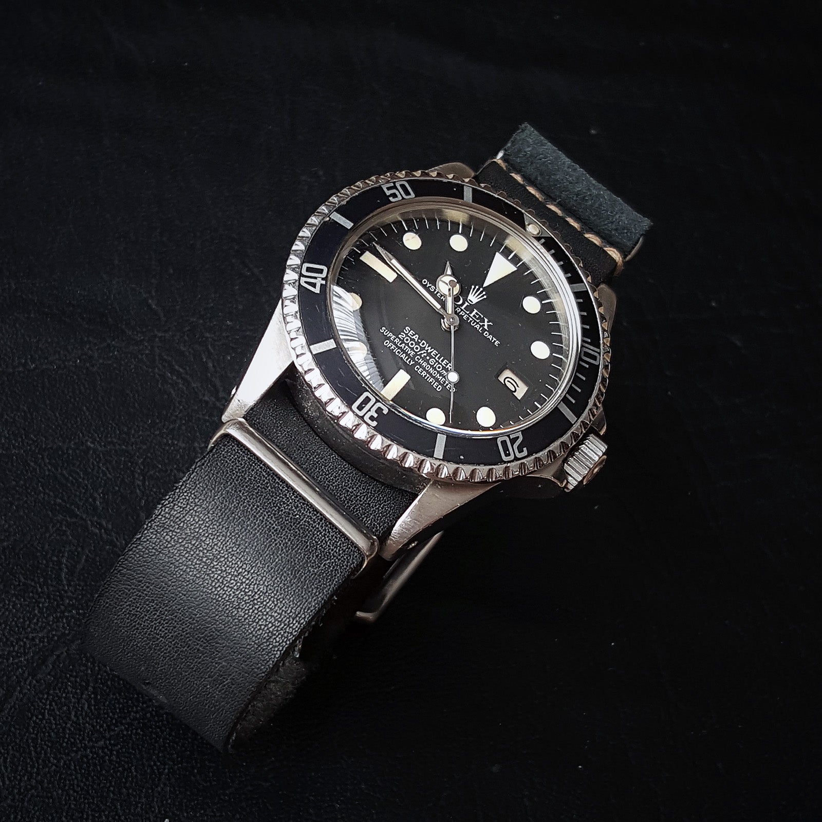 Rolex Straps - Black Nato Strap – GunnyStore