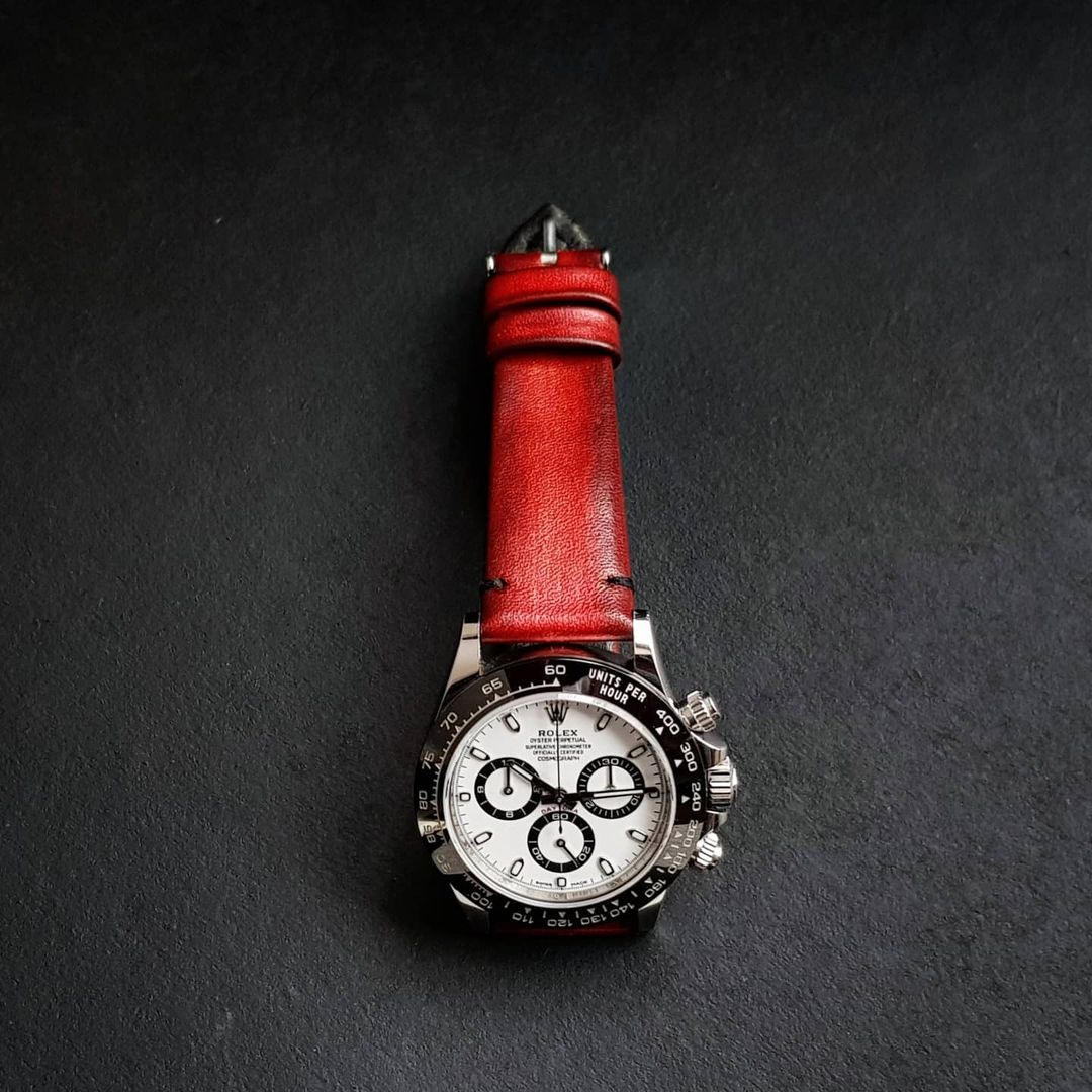 Rolex Straps - Red Metallic – GunnyStore