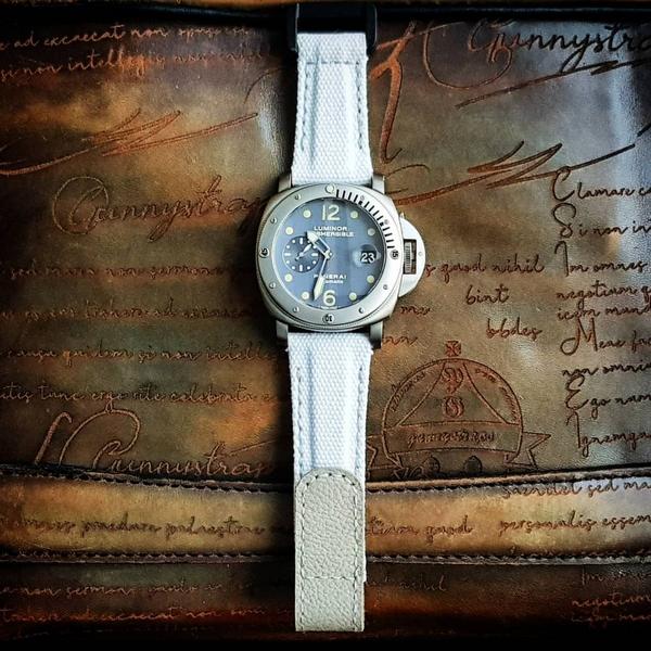 White Canvas Grey Velcro With Extreme Padding – GunnyStore